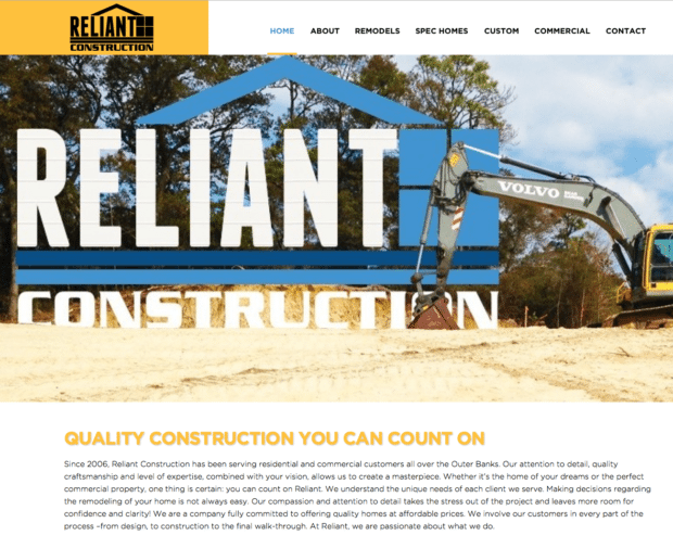 OBX Construction Company New Website | Outer Banks Media